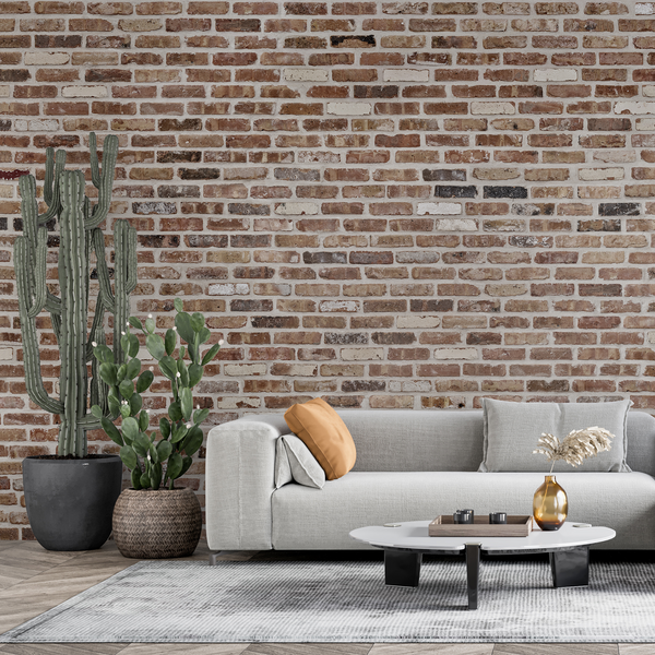 Chicago Brick Cocoa Traditional and Removable Wallpaper – PORTRAY DECOR